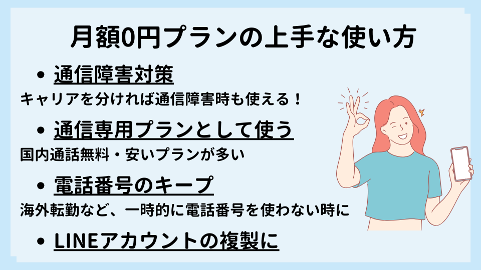 月額0円の格安SIM3選とほぼ0円運用の格安SIMを紹介! | 株式会社 IoTコンサルティング